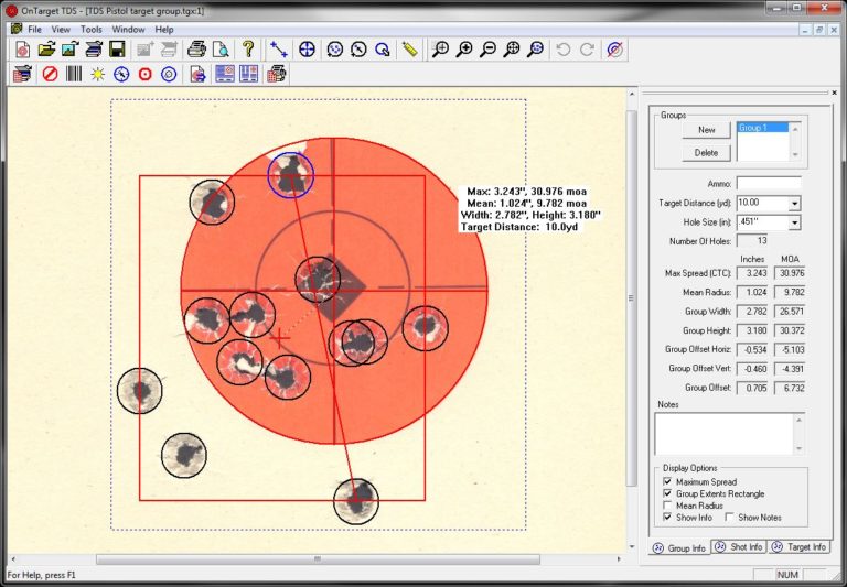 OnTarget Shooting - Measuring Firearm Precision and Accuracy