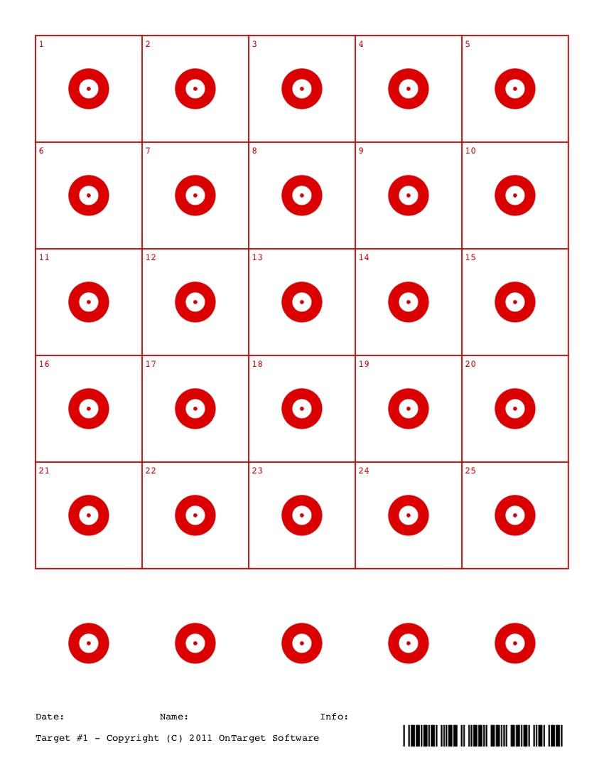 TDS Target Images - OnTarget Shooting