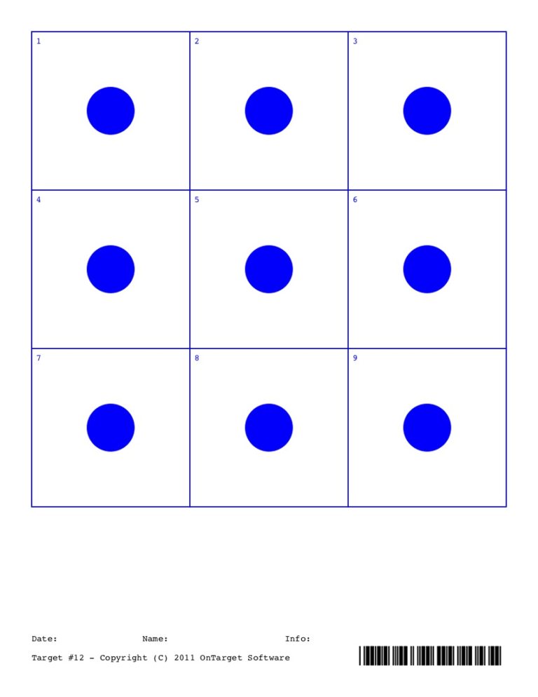 TDS Target Images - OnTarget Shooting