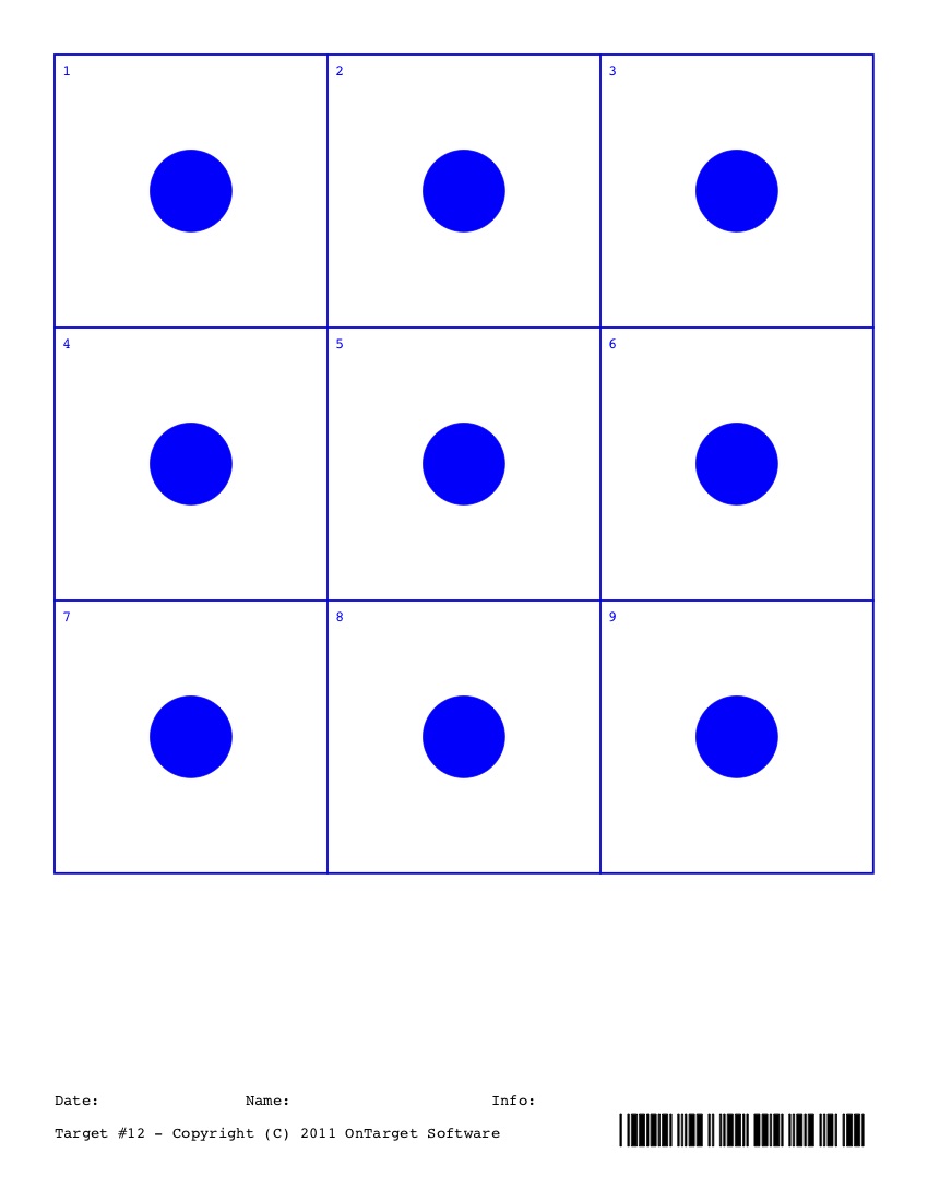 TDS Target Images - OnTarget Shooting