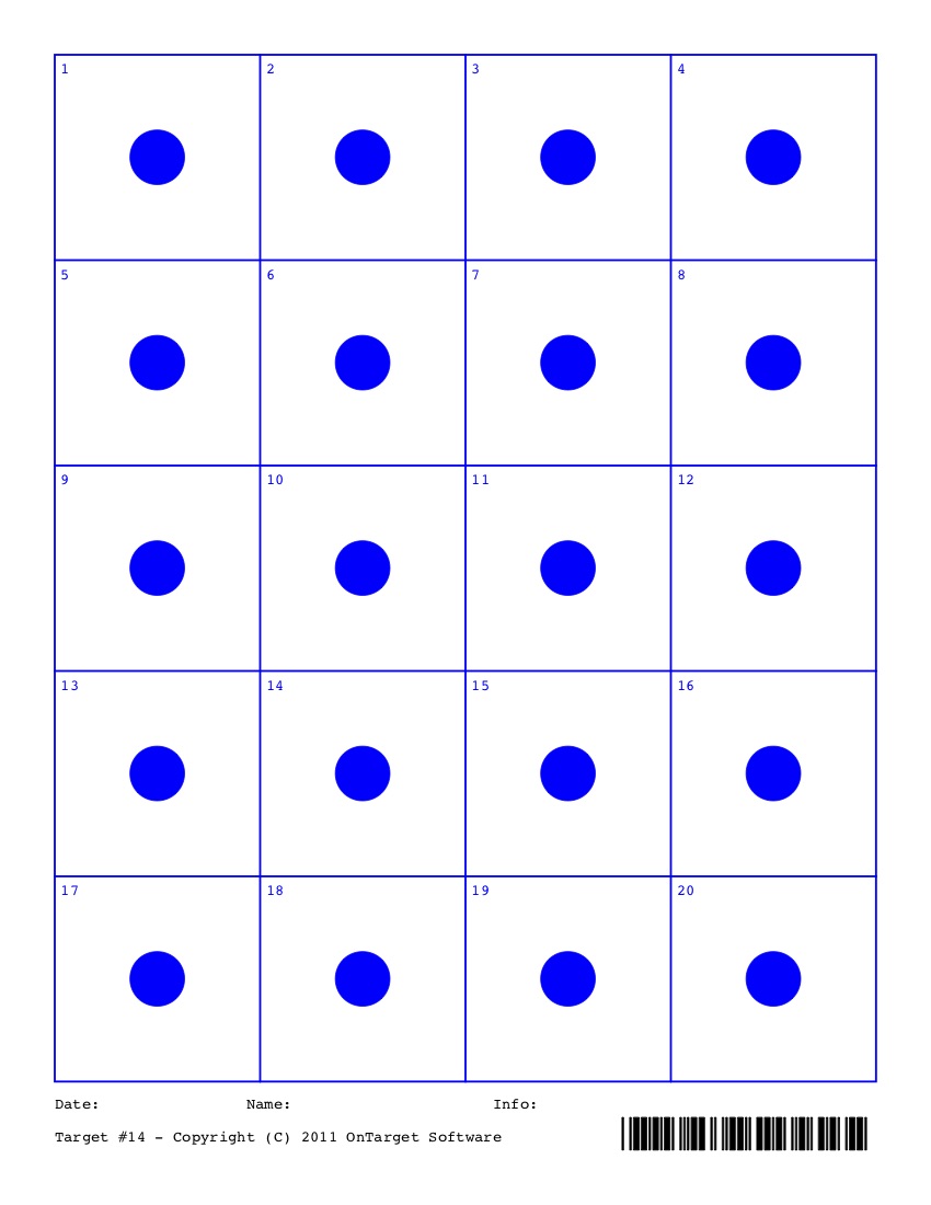 TDS Target Images - OnTarget Shooting