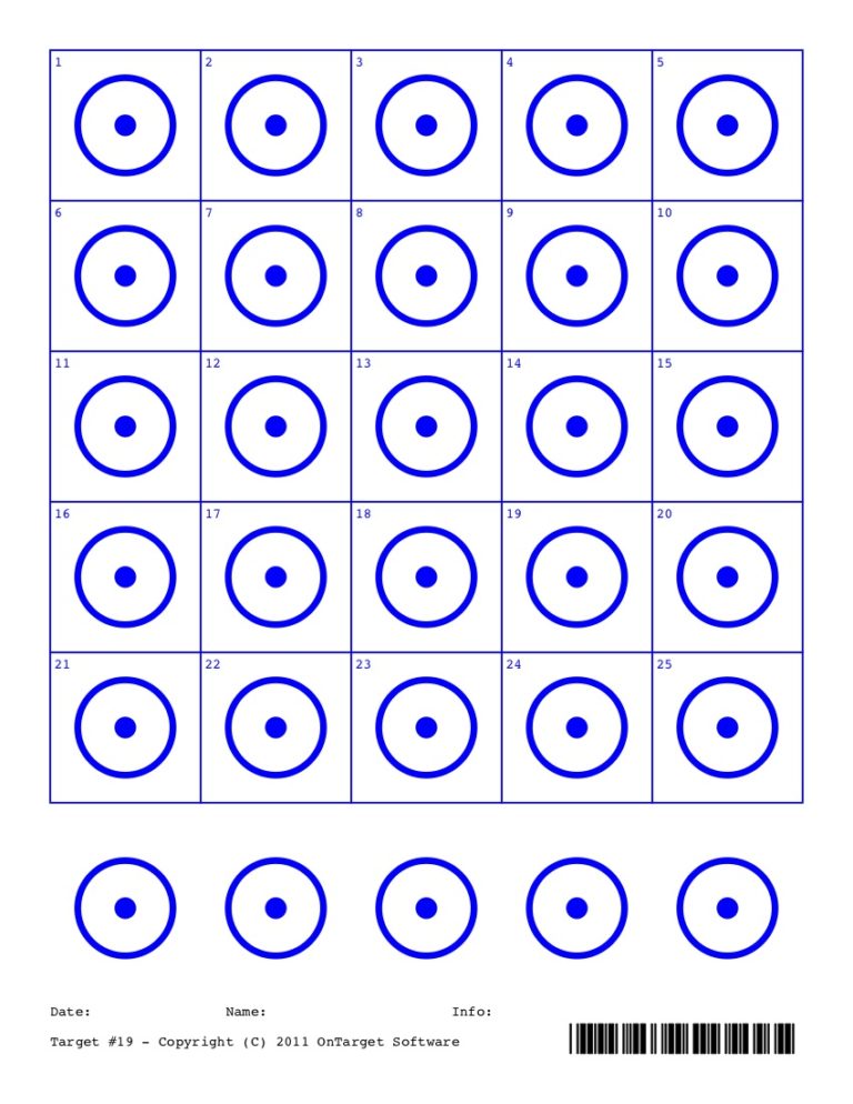 TDS Target Images - OnTarget Shooting