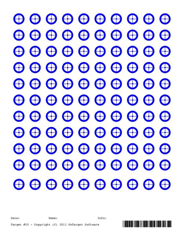 TDS Target Images - OnTarget Shooting
