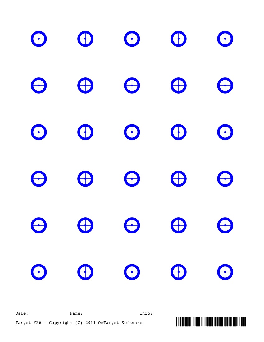 TDS Target Images - OnTarget Shooting