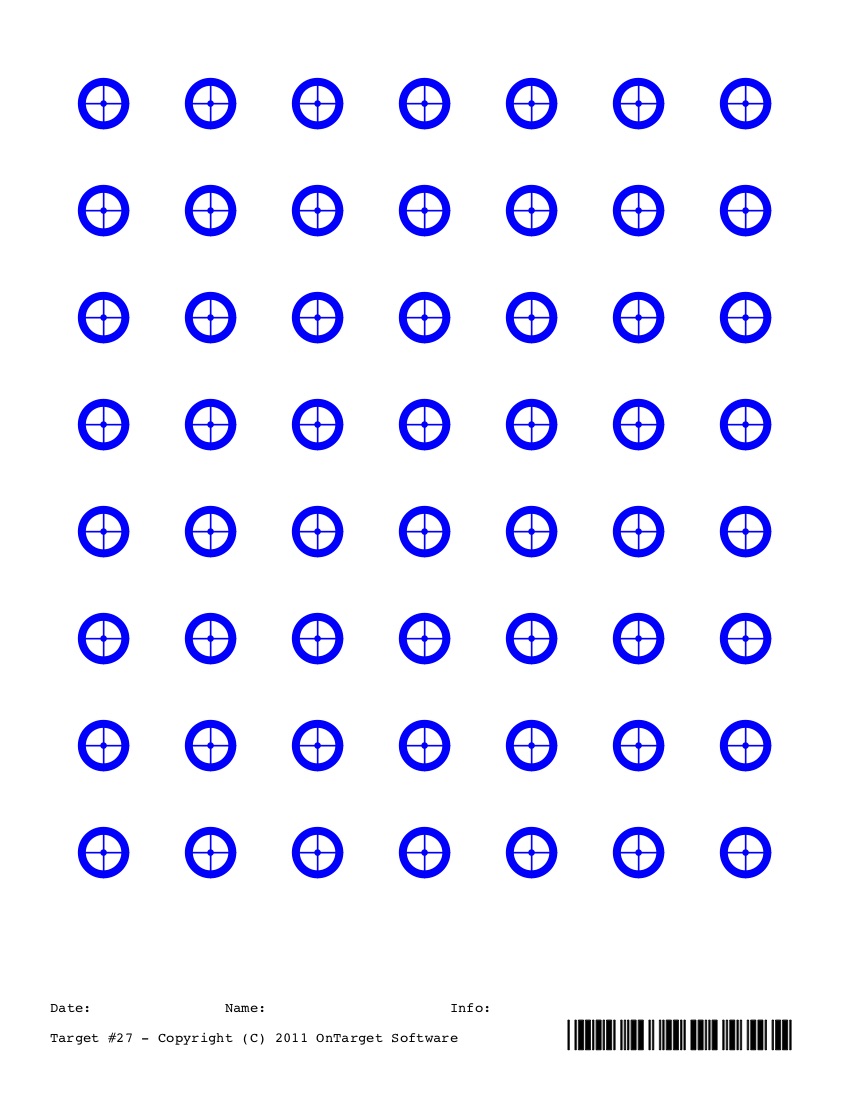 TDS Target Images - OnTarget Shooting