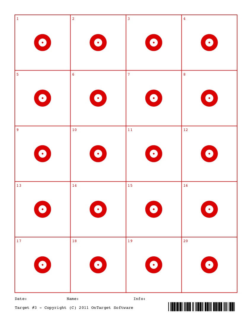 TDS Target Images - OnTarget Shooting