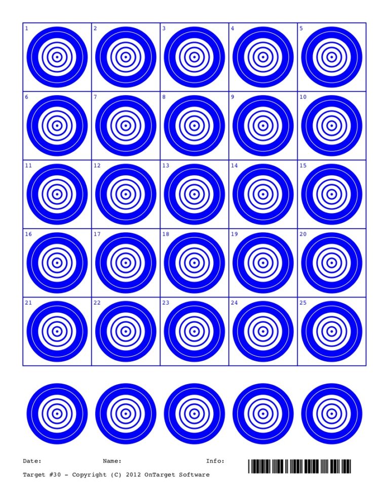 TDS Target Images - OnTarget Shooting