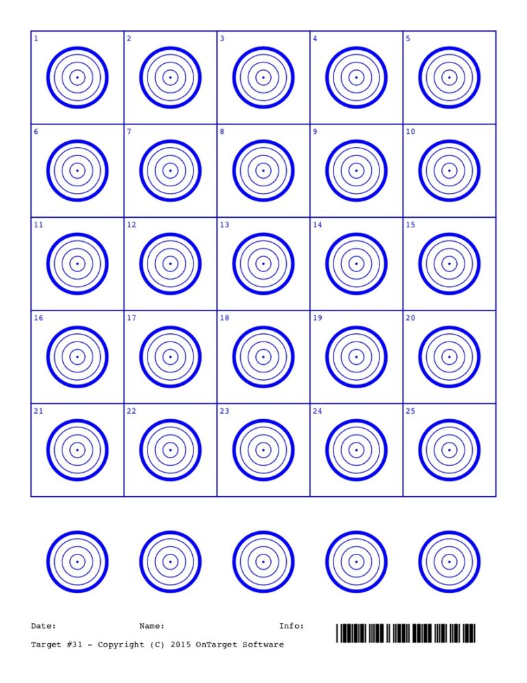 TDS Target Images - OnTarget Shooting