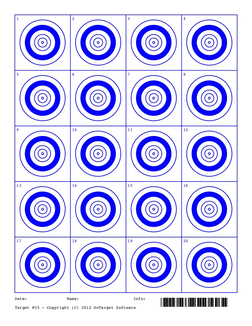 TDS Target Images - OnTarget Shooting