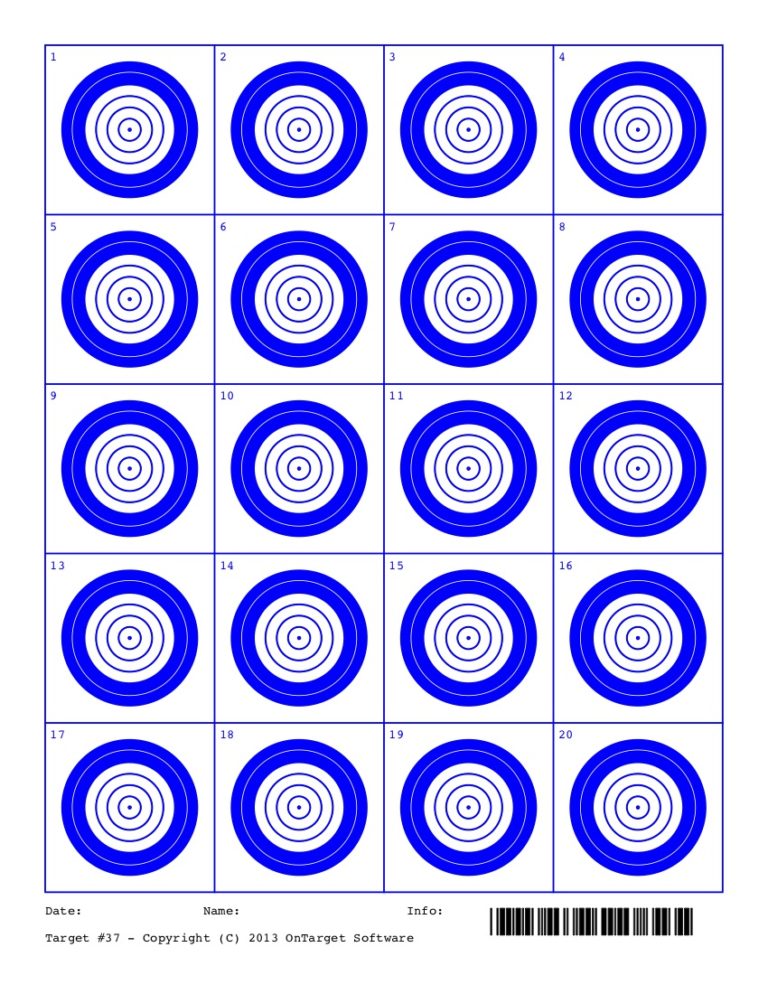 TDS Target Images - OnTarget Shooting