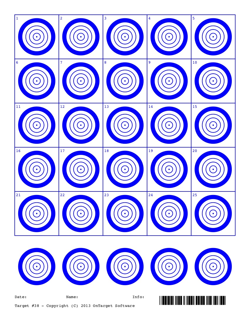 TDS Target Images - OnTarget Shooting