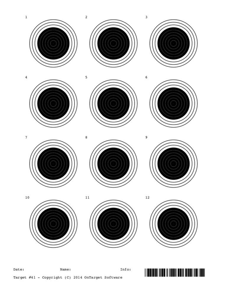TDS Target Images - OnTarget Shooting