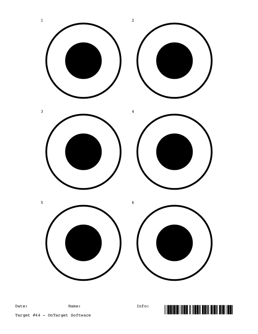 TDS Target Images - OnTarget Shooting