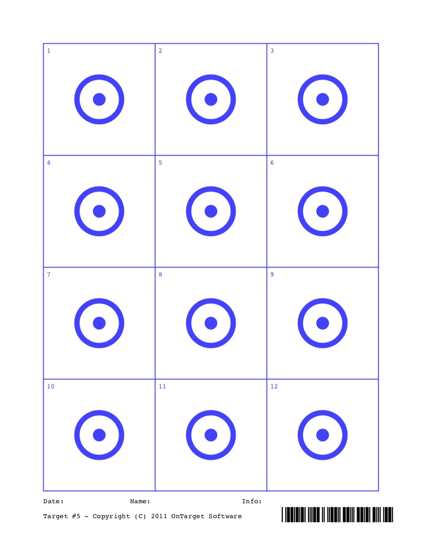 TDS Target Images - OnTarget Shooting