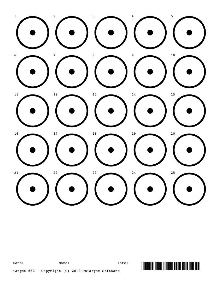 TDS Target Images - OnTarget Shooting