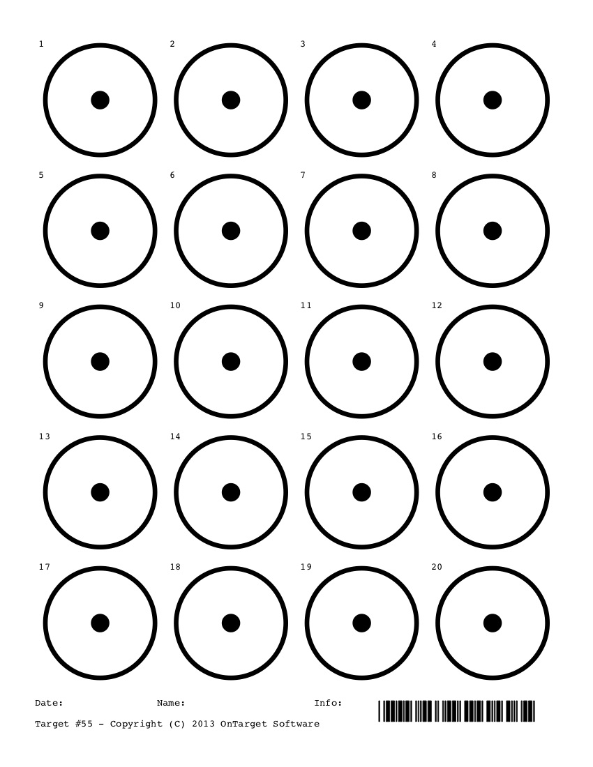 TDS Target Images - OnTarget Shooting