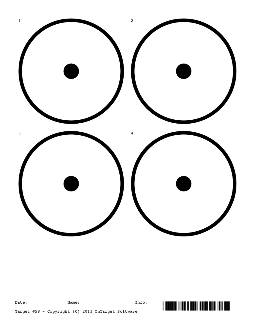 TDS Target Images - OnTarget Shooting