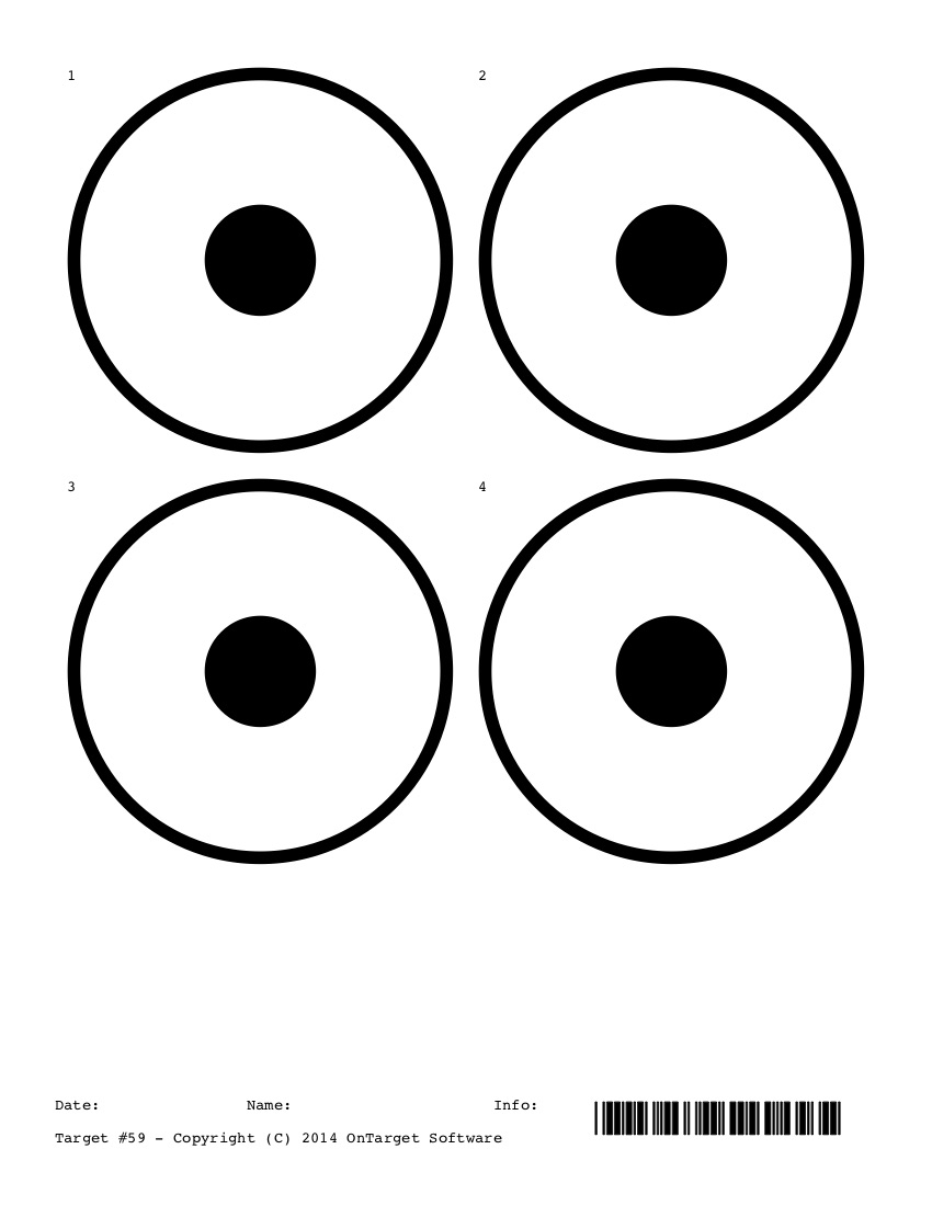 TDS Target Images - OnTarget Shooting
