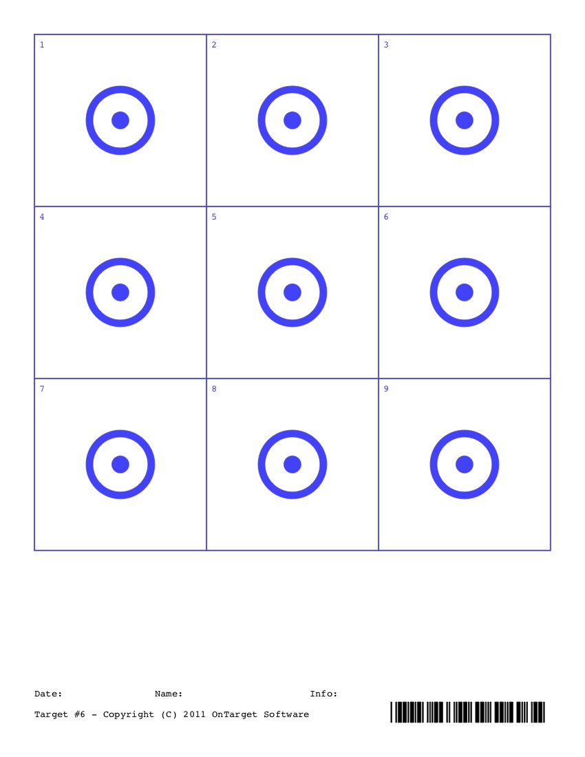 TDS Target Images - OnTarget Shooting