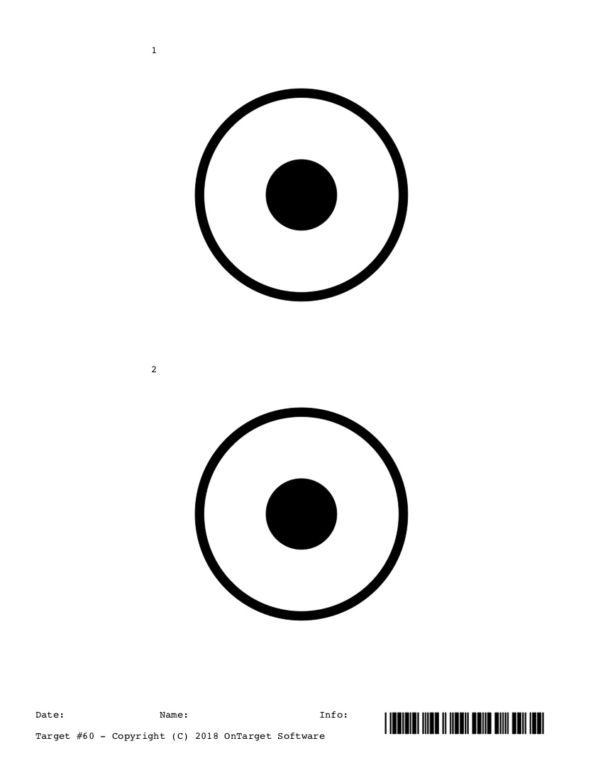 TDS Target Images - OnTarget Shooting
