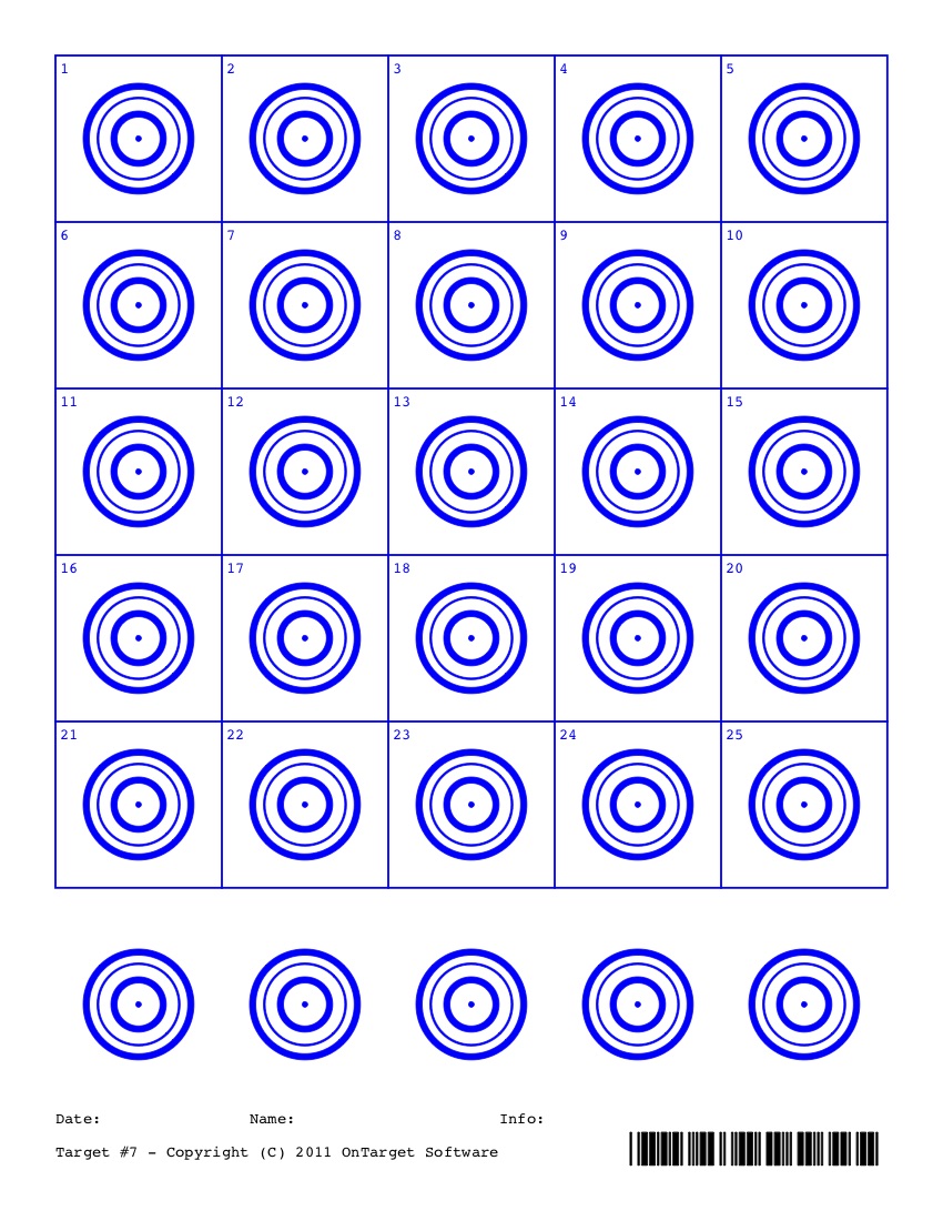 TDS Target Images - OnTarget Shooting
