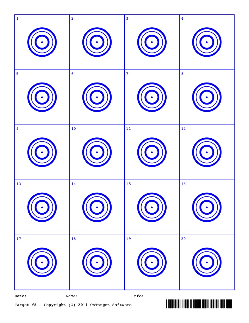 TDS Target Images - OnTarget Shooting