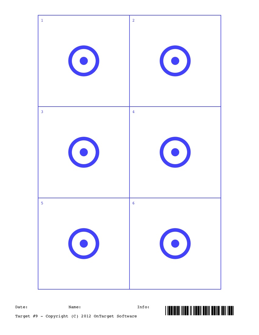 TDS Target Images - OnTarget Shooting